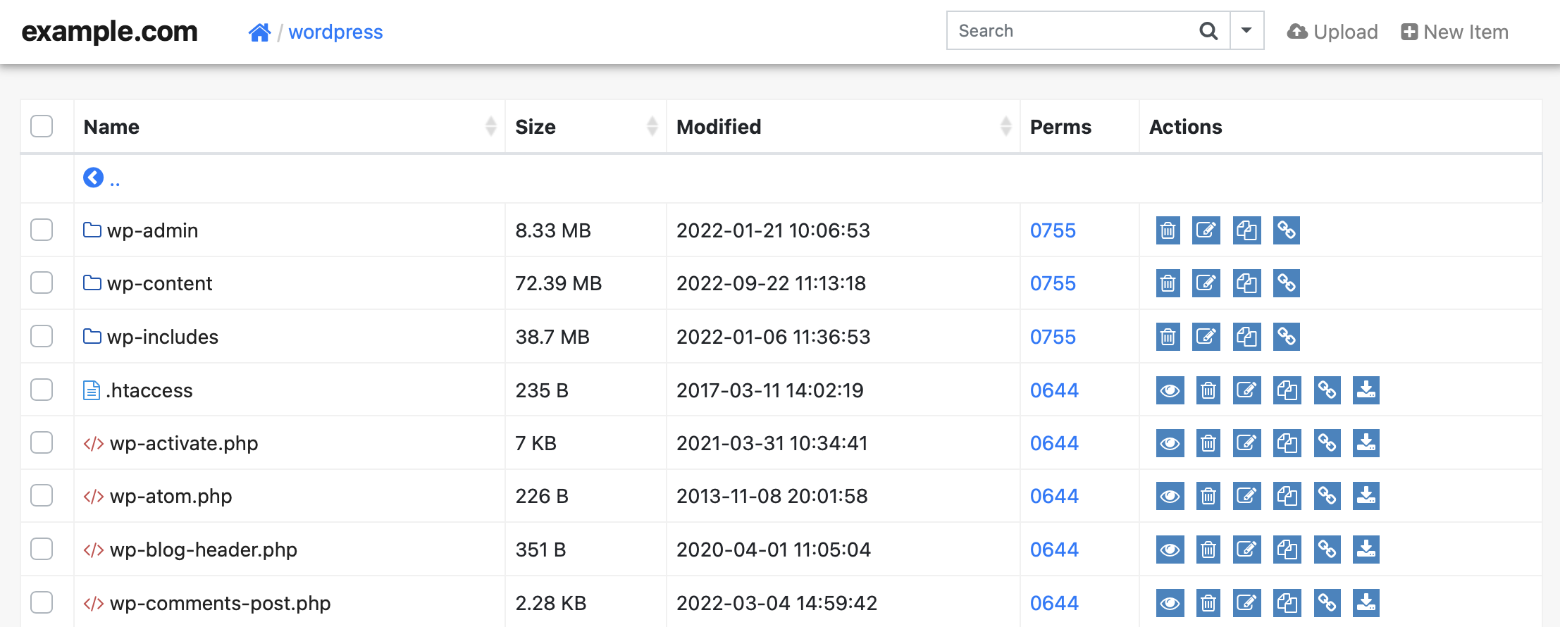 Web File Manager | Tiger Technologies Support