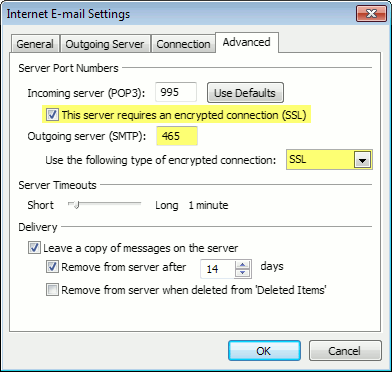 Outlook 2010 Manual Setup for POP | Tiger Technologies Support