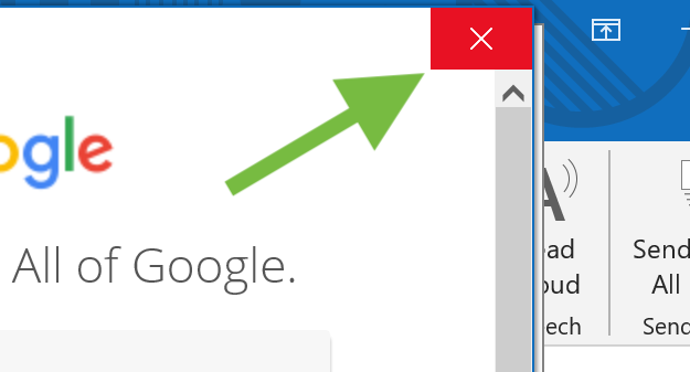 Outlook asks me to sign in with Google | Tiger Technologies Support
